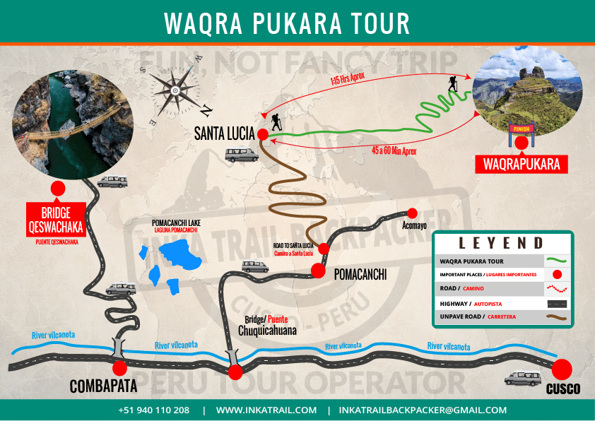 Tour Waqra Pukara Full Day
